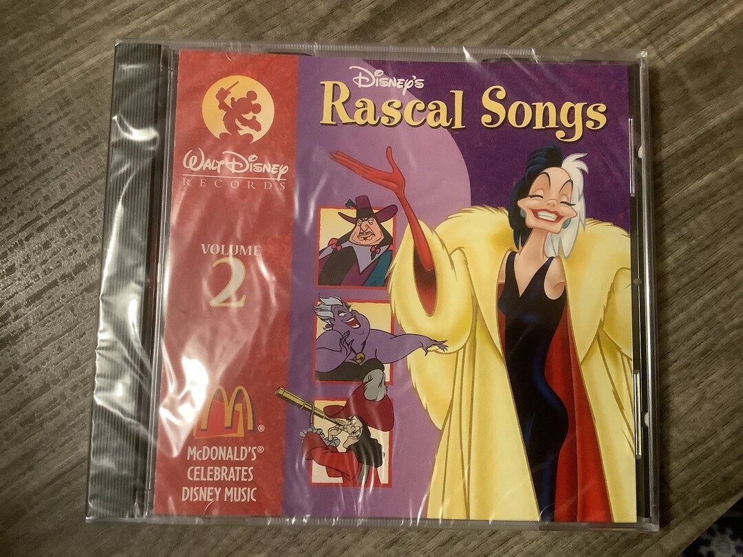 Disneys Rascal Songs Mcdonalds/target Promo V.2 CD. Classic Disney ...