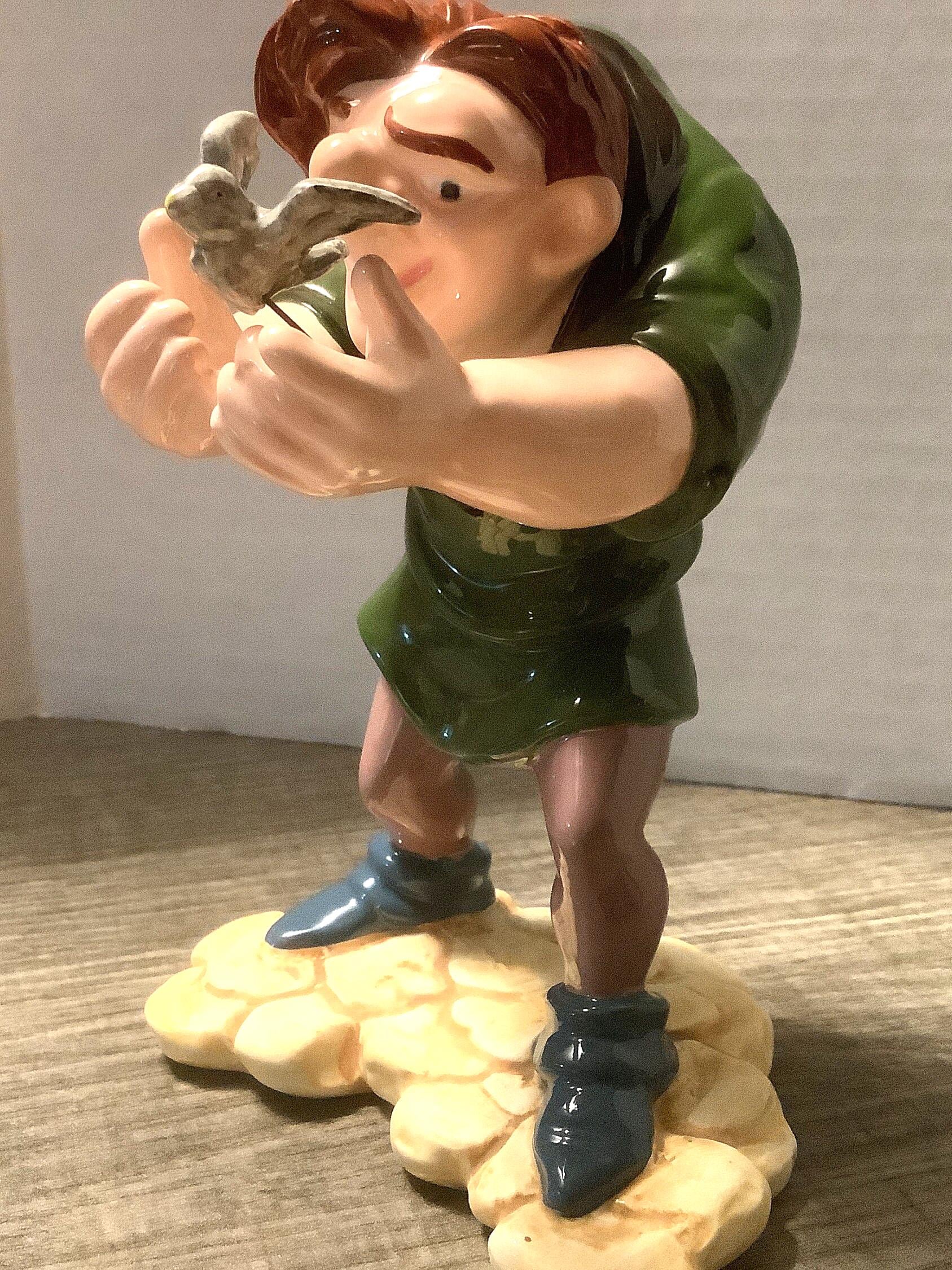 Vintage,disney Quasimodo, Hunchback of Notre Dame Ceramic Figurine by ...