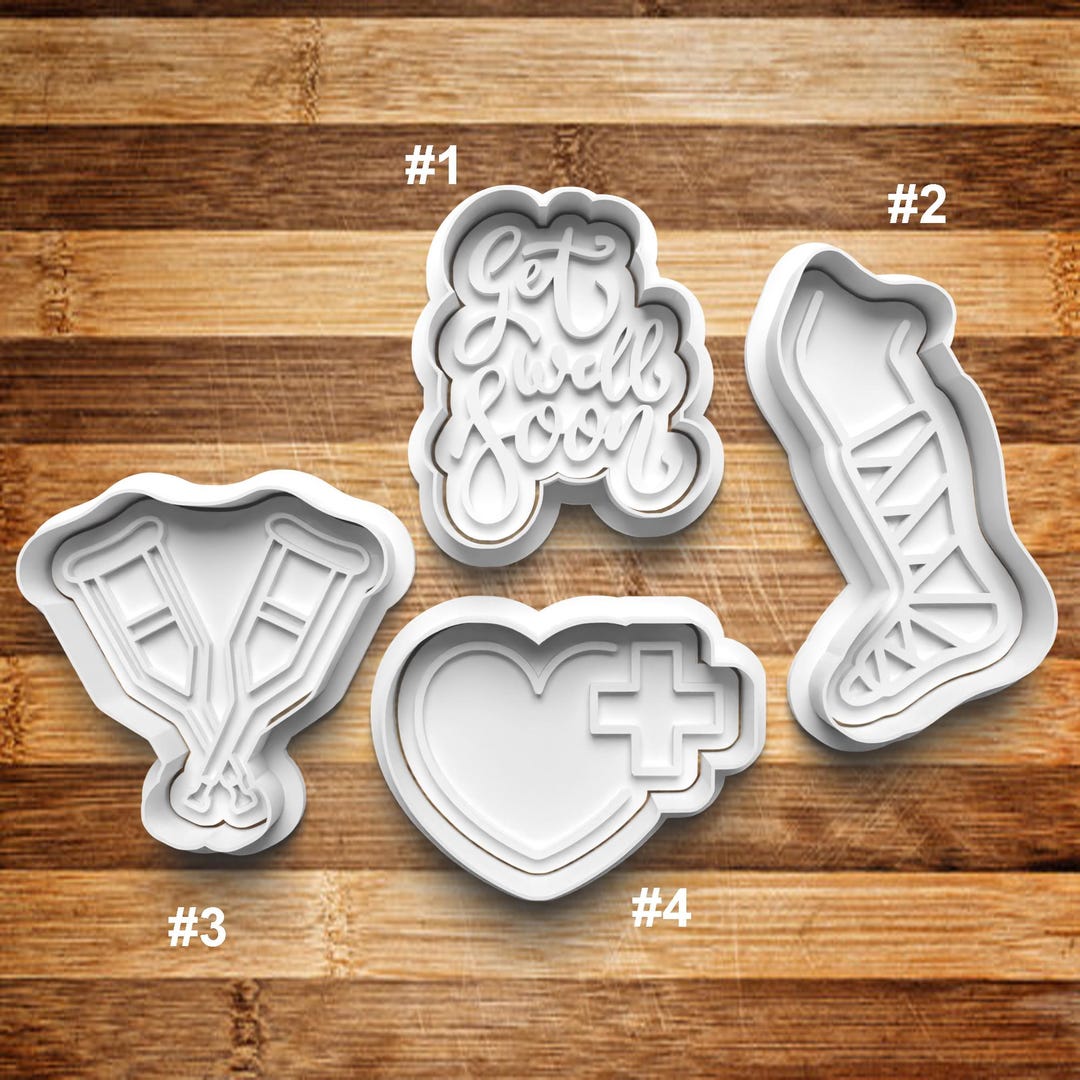 Injury Cookie Cutter | Cookie Stamp | Cookie Embosser | Cookie Fondant ...