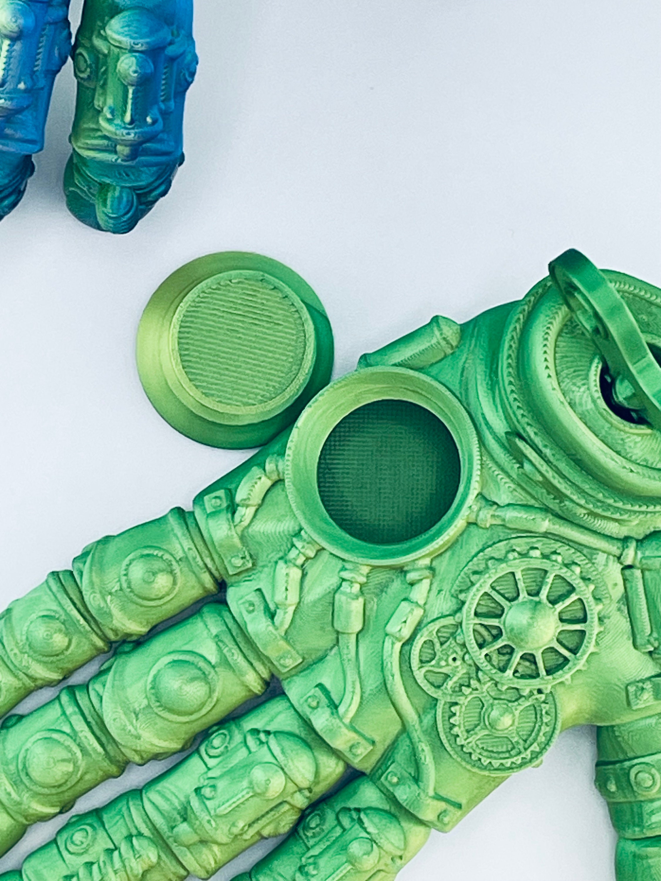 Steampunk Articulated Hand Articulated Hand 3D Printed - Etsy