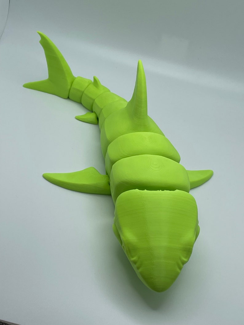 Great White Shark Fidget Toy Shark Desk Toy Shark Adult Etsy