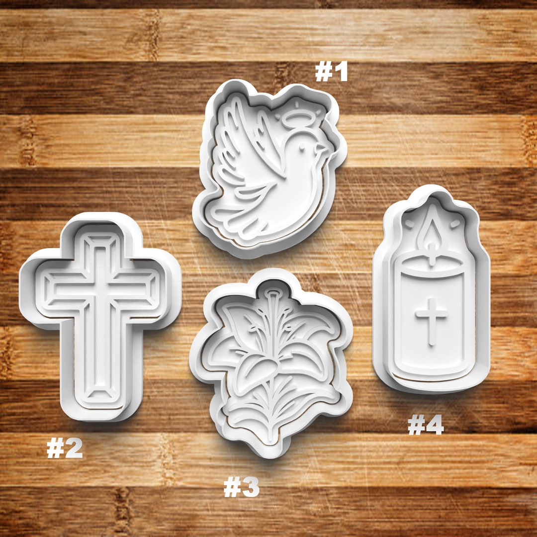 Easter Cookie Cutter | Cookie Stamp | Cookie Embosser | Cookie Fondant ...