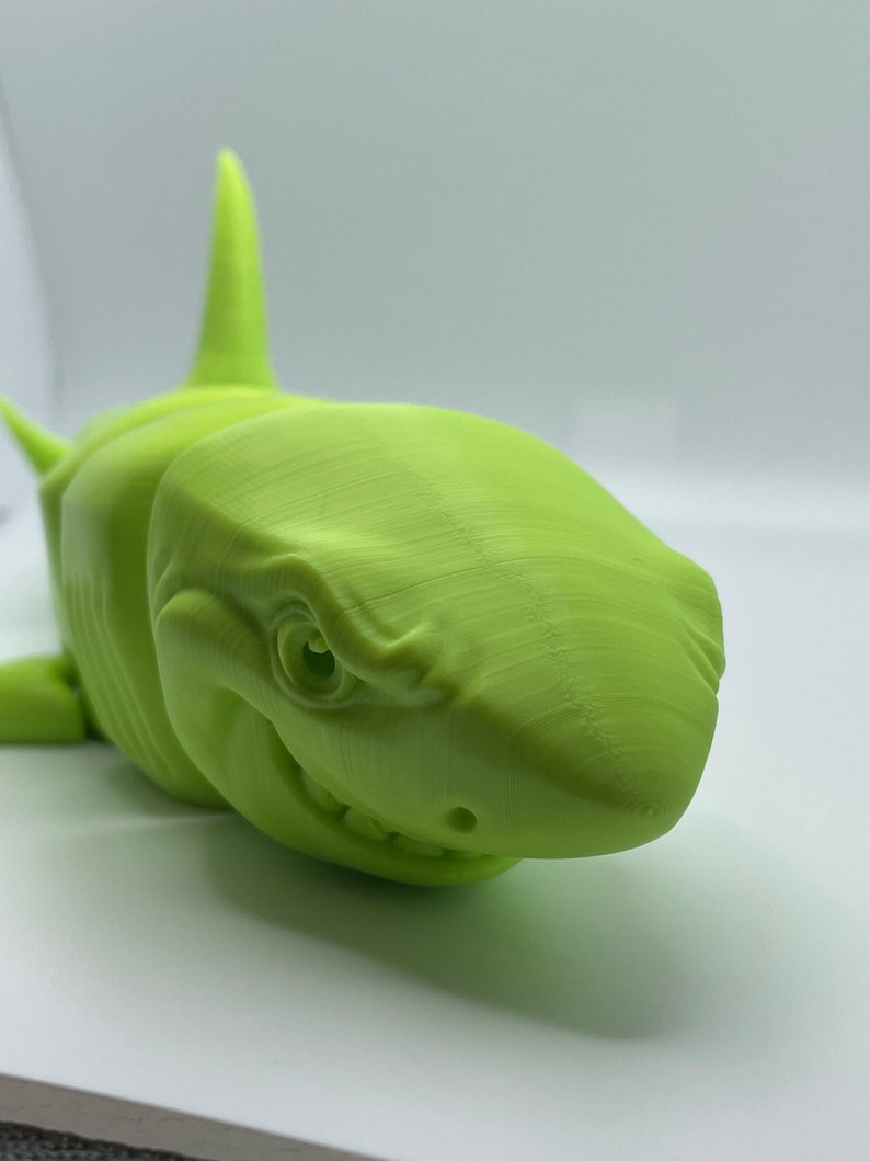 Great White Shark Fidget Toy Shark Desk Toy Shark Adult - Etsy