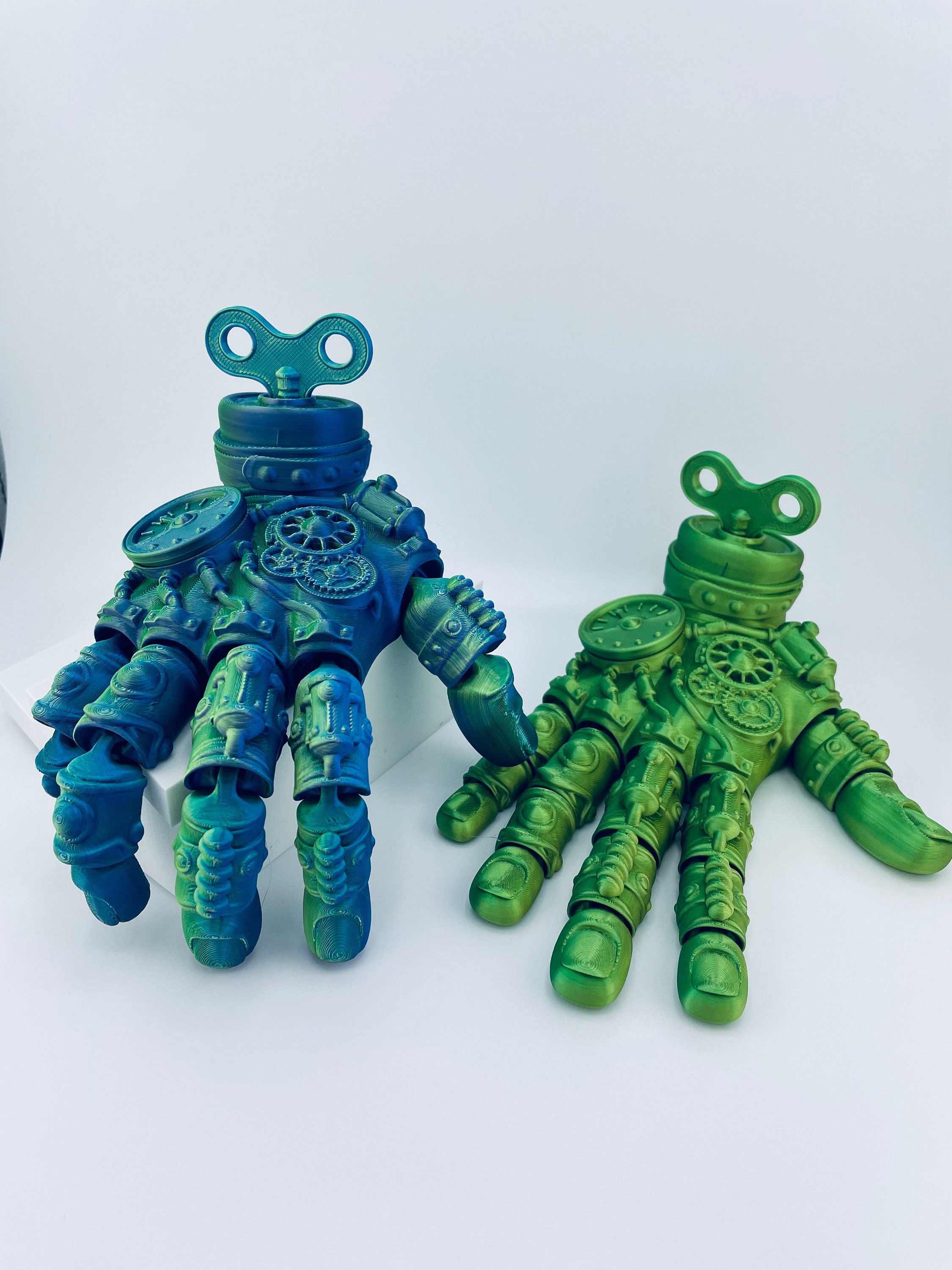 Steampunk Articulated Hand Articulated Hand 3D Printed - Etsy