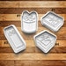 4 Elements Cookie Cutter Cookie Stamp Cookie Embosser Cookie Fondant ...