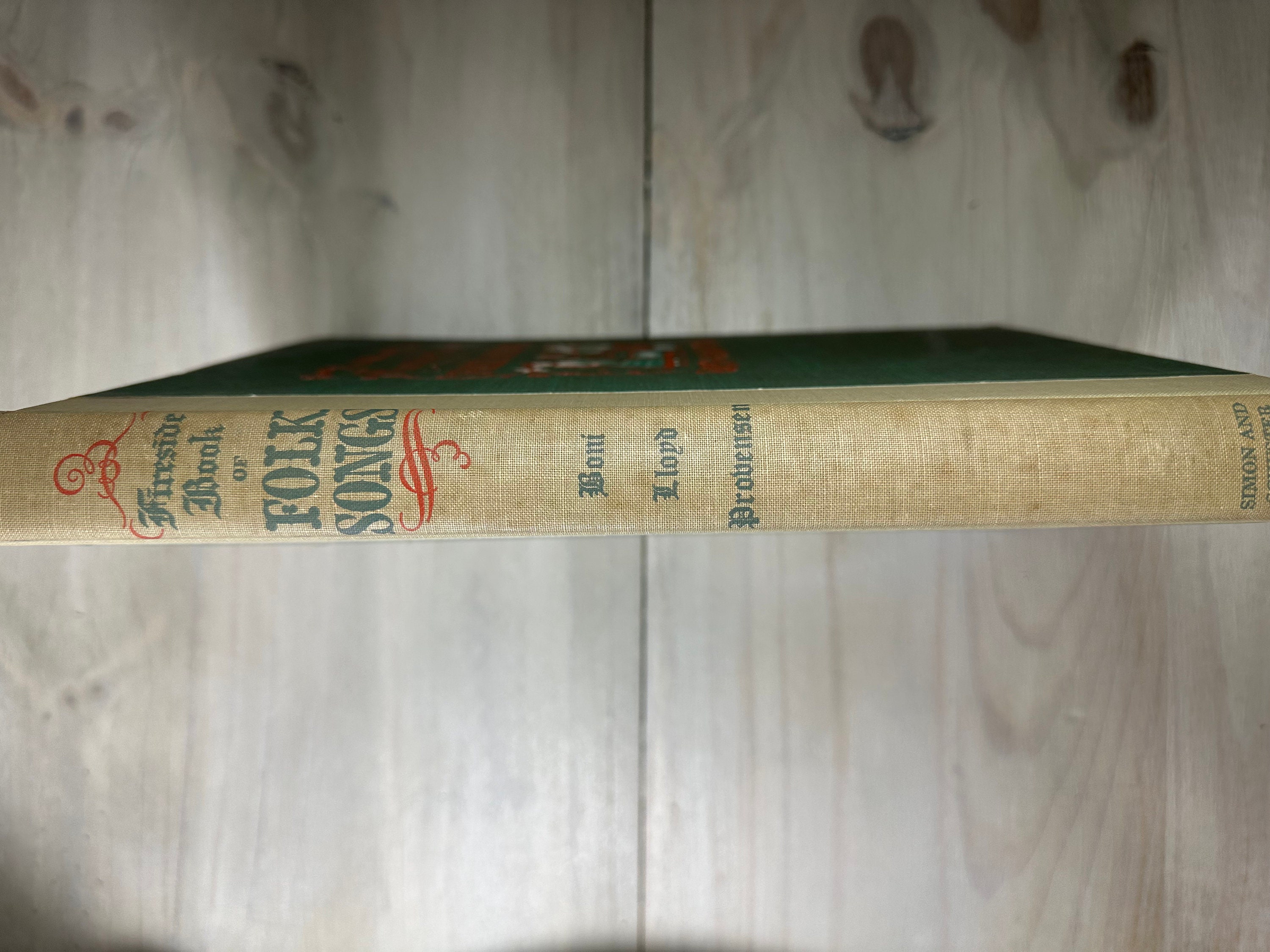 Fireside Book of Folk Songs - Simon and Schuster - Etsy