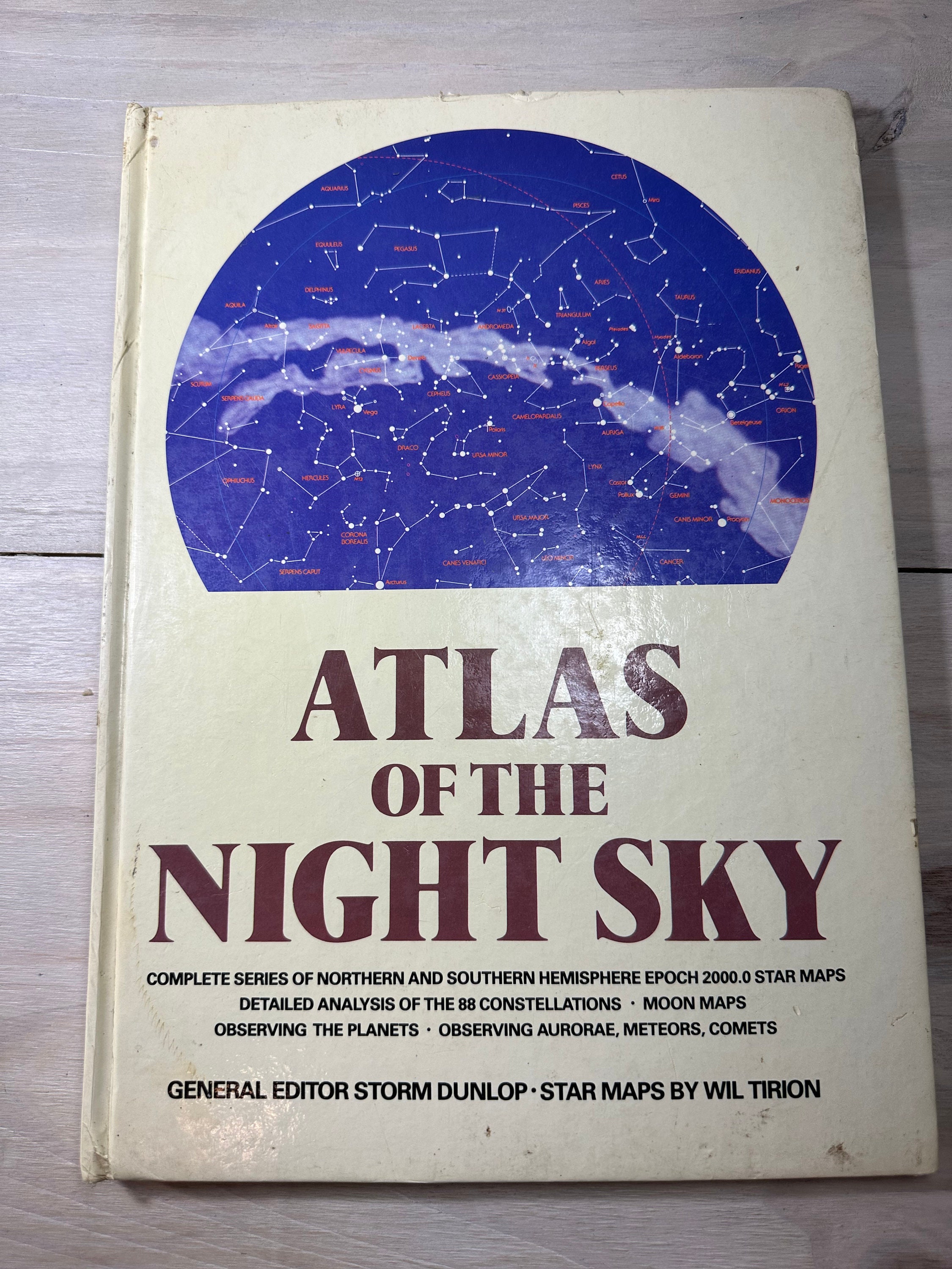 Vintage Atlas of the Night Sky General Editor - Etsy