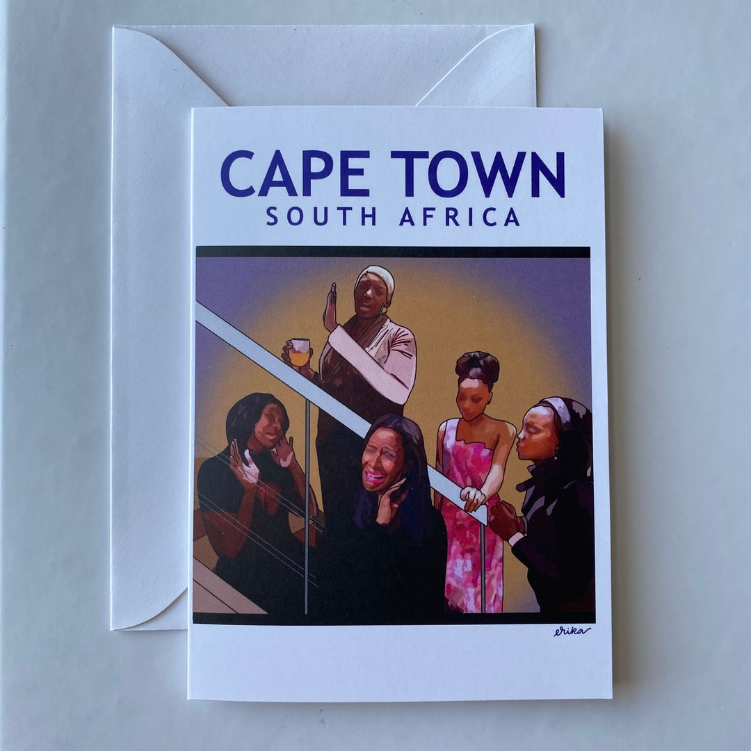 Real Housewives of Atlanta Cape Town Trip Greeting Card - Etsy