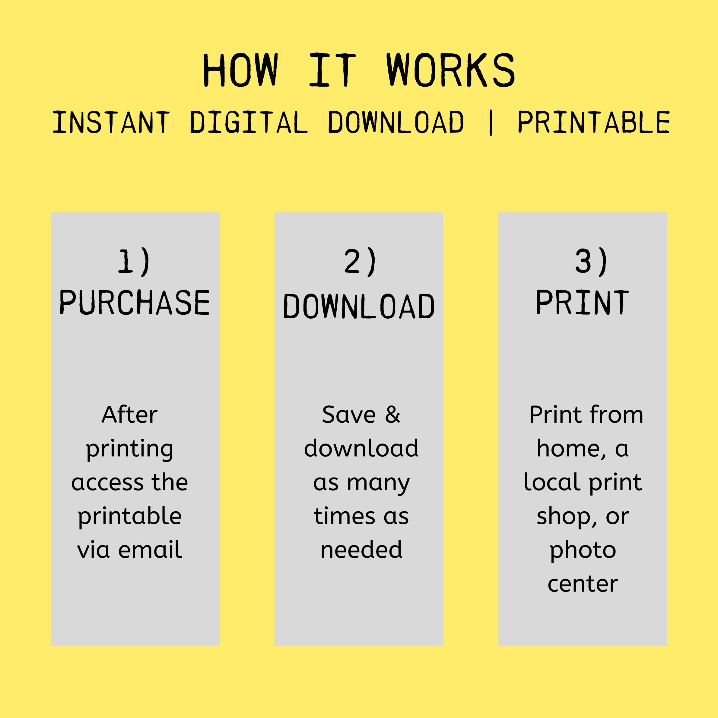 To Do List Printable, Blank Checklist, Fall Organization A4, A5, A5 ...