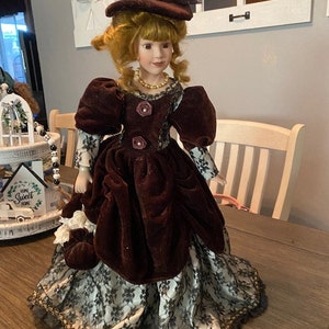 Victorian Porcelain Doll - Etsy