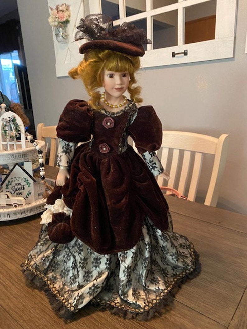 Victorian Porcelain Doll - Etsy