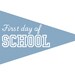 Back to School Pennant Flags - Etsy