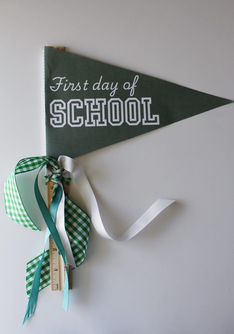 Back to School Pennant Flags - Etsy