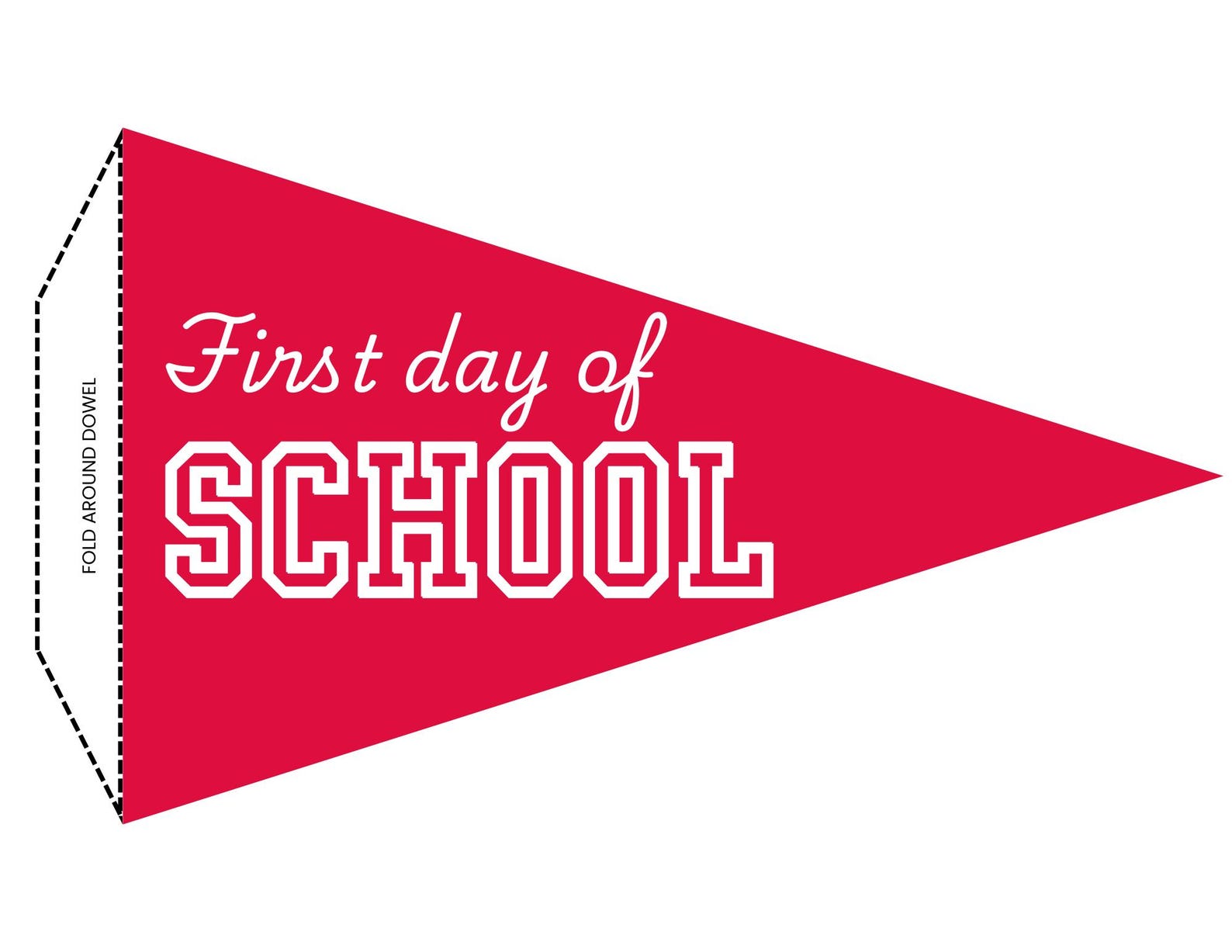 Back to School Pennant Flags - Etsy