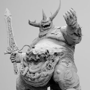 Grand Chun'gus, Chaos Champion, DND or Pathfinder, 8K Resin Based ...