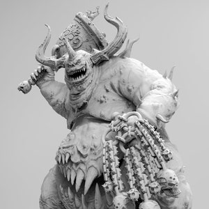 Grand Chun'gus, Chaos Champion, DND or Pathfinder, 8K Resin Based ...
