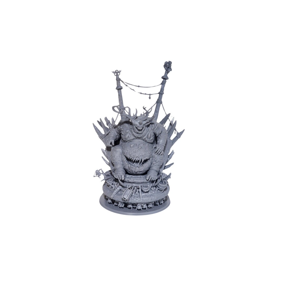 Sickly Fat Man on Throne: DND, Pathfinder, Tabletop Games - Etsy