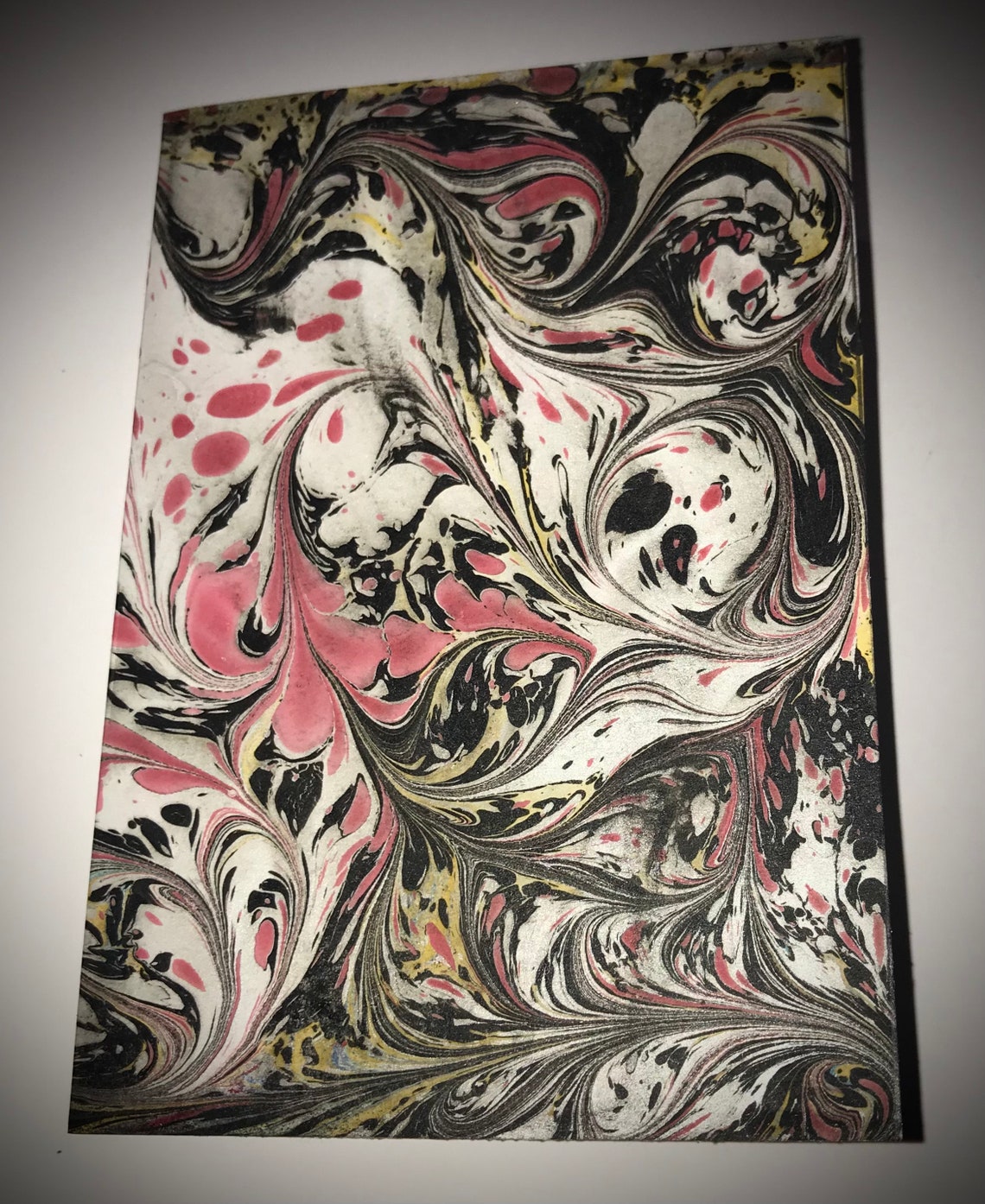 5 Blank Cards--assorted Marble Cards - Etsy