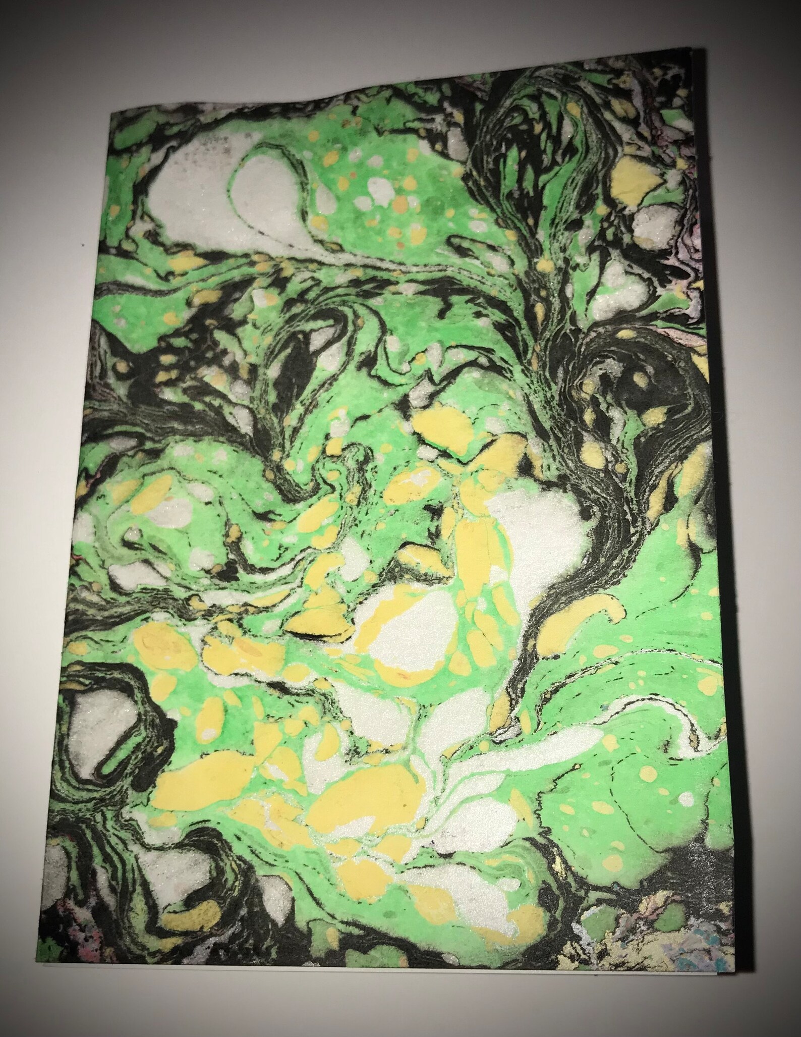 5 Blank Cards--assorted Marble Cards - Etsy