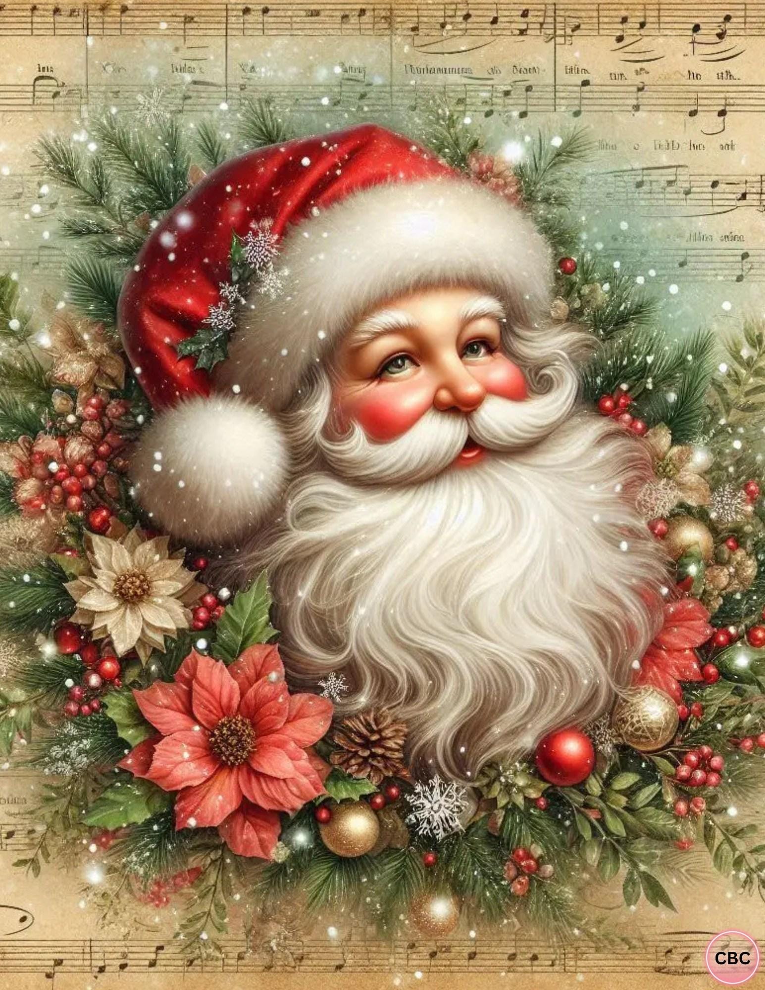 Santa Digital Download - Etsy