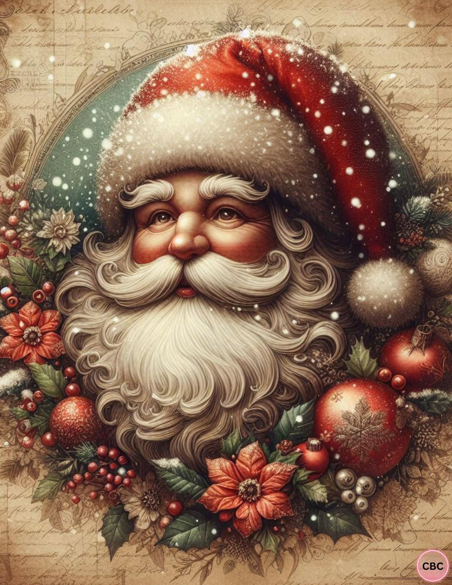 Santa Digital Download - Etsy
