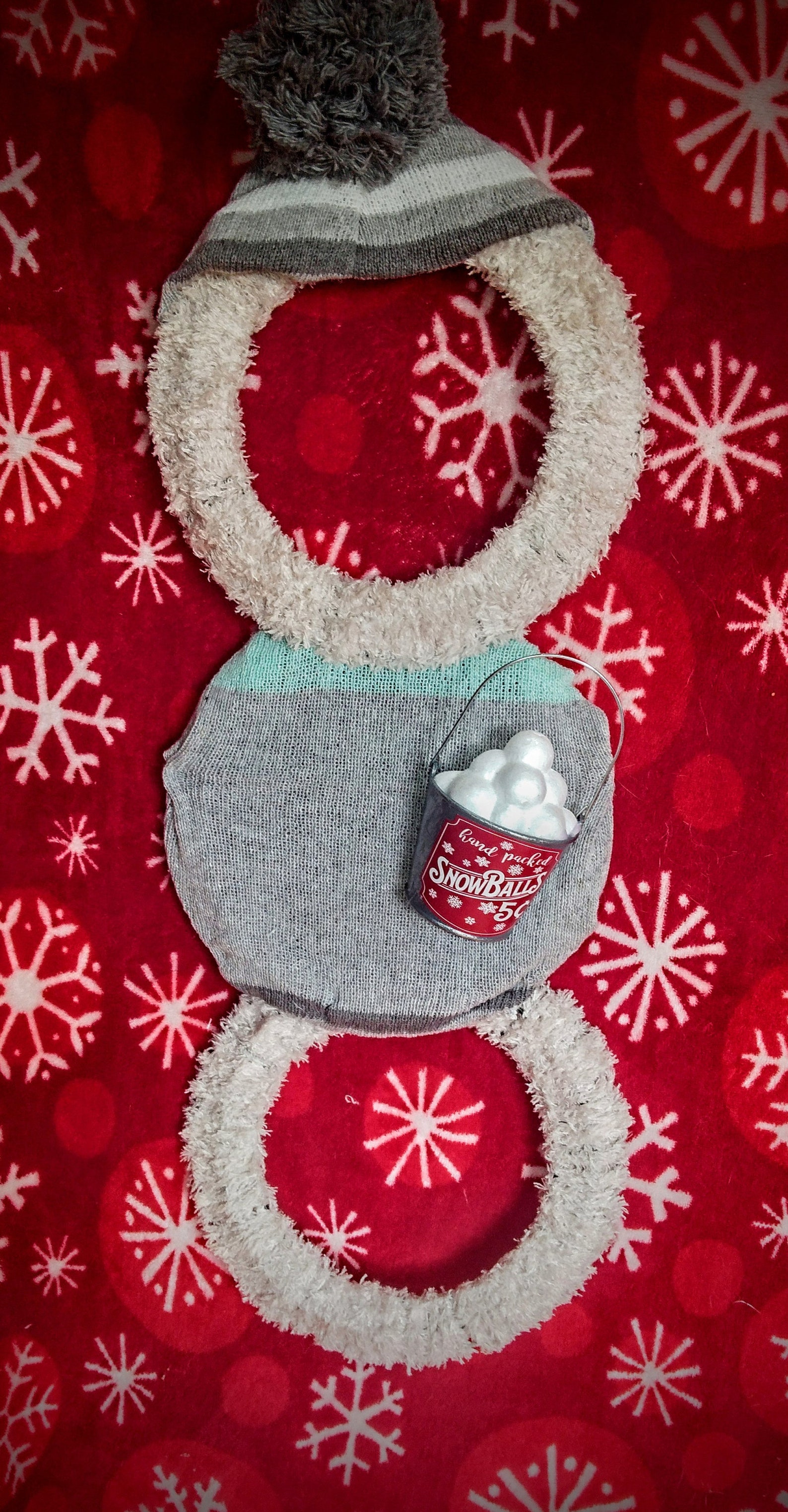 Snowman Wreath - Etsy