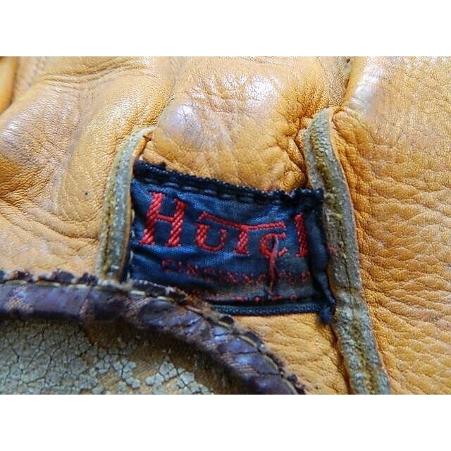 Mid-century Hutch Built Lopeg Model Genuine Cowhide Catcher's Glove RH ...