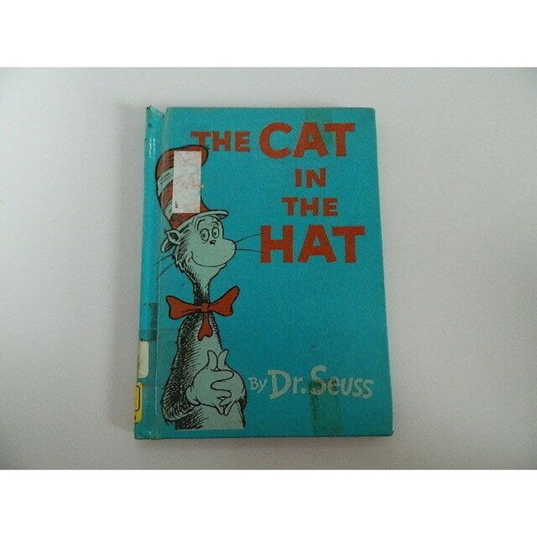 The Cat in the Hat by Dr. Seuss 1957 Small Hardcover - Etsy