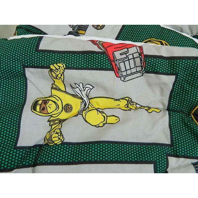 Vintage 1995 Mighty Morphin Power Rangers Twin Bed Comforter Blanket 60 ...