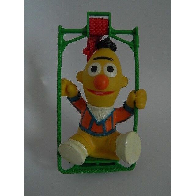 Vintage Sesame Street Bert on a Swing - Etsy