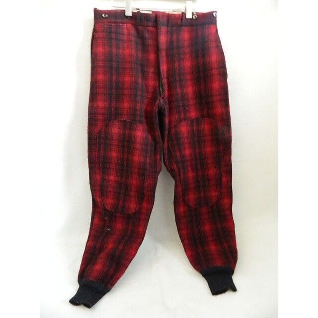 1960's Woolrich Red Plaid Hunting Pants - Etsy