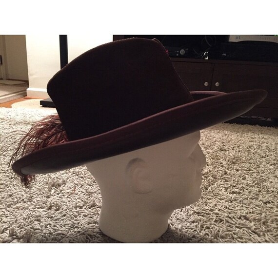 Vintage Men's Henschel Skullys Leather Hat Size:S, Un… - Gem