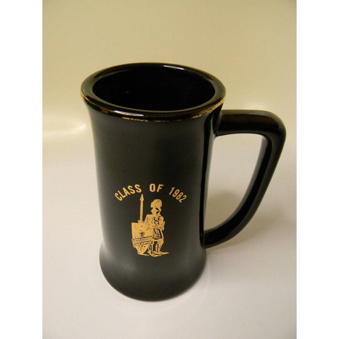 Class of 1982 Henninger High School Black Knight 6” Blue Cermanic Mug ...