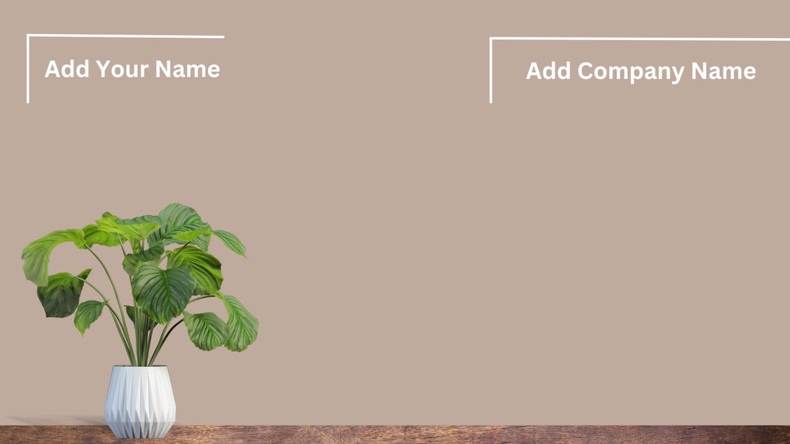 20 Canva Fully Editable Zoom Virtual Backgrounds - Etsy