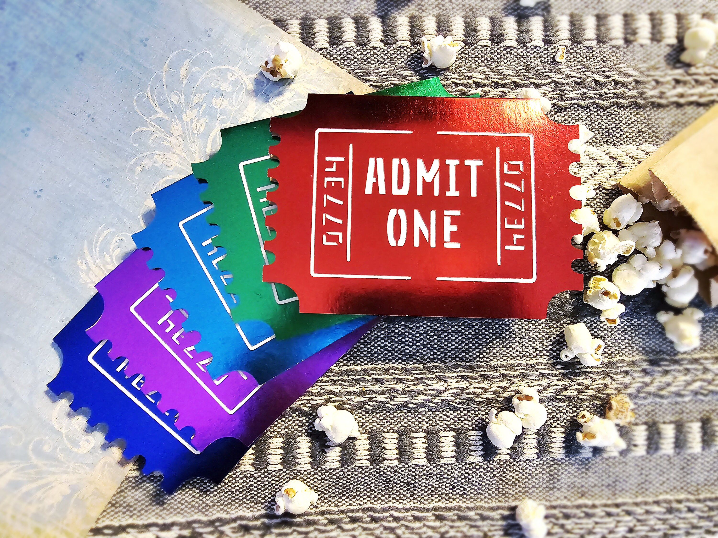 One Red Raffle Ticket