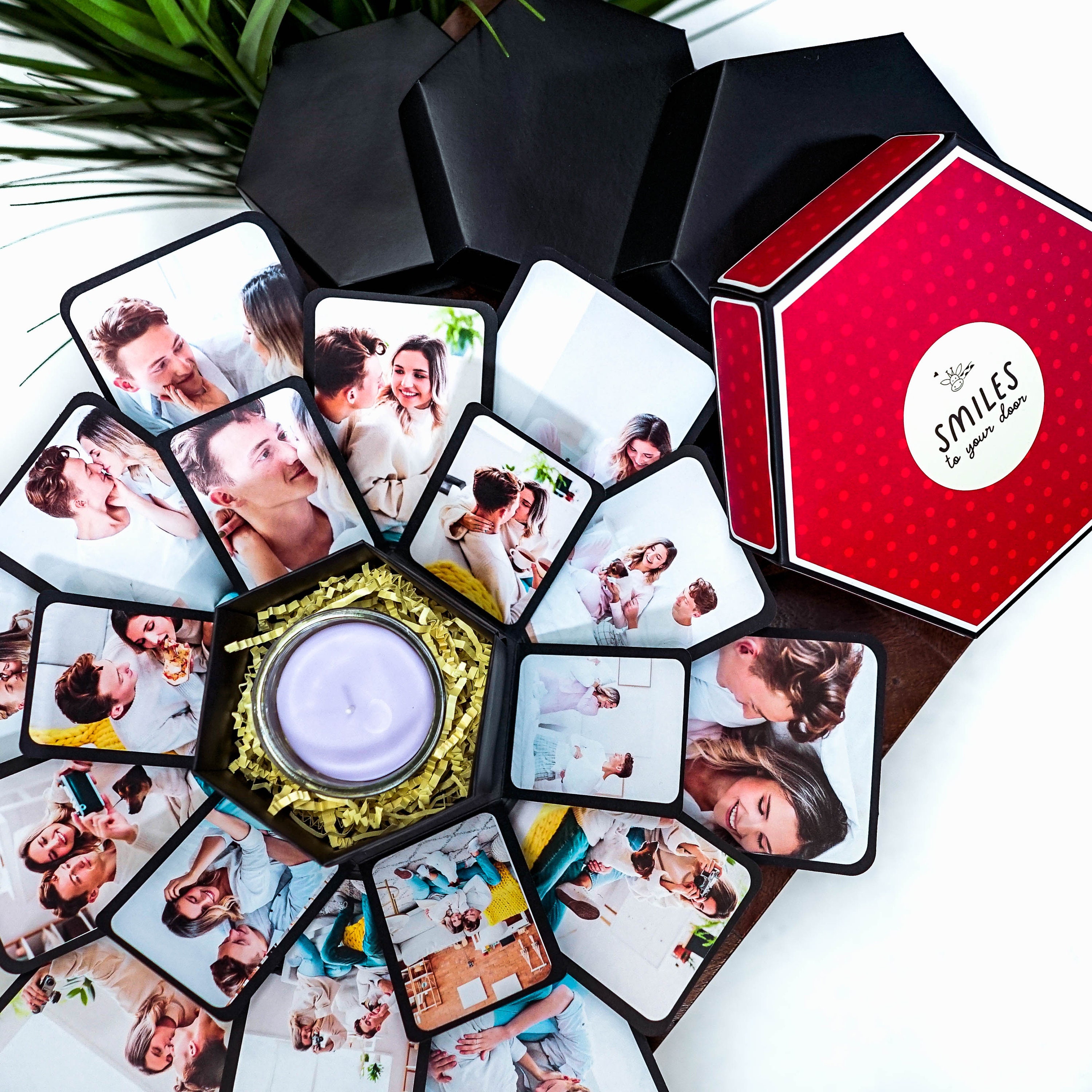 Personalized Explosion Box Anniversary Gift for Boyfriend, Girlfriend ...