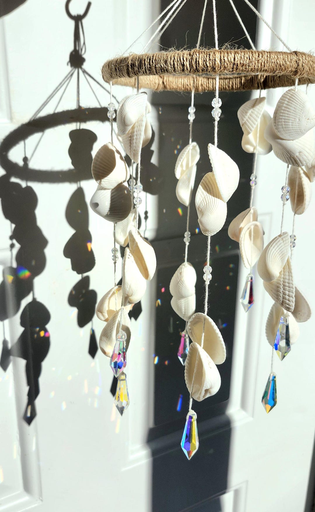 Ark Shell Windchime Suncatcher Beachy Coastal Home Decor Florida ...
