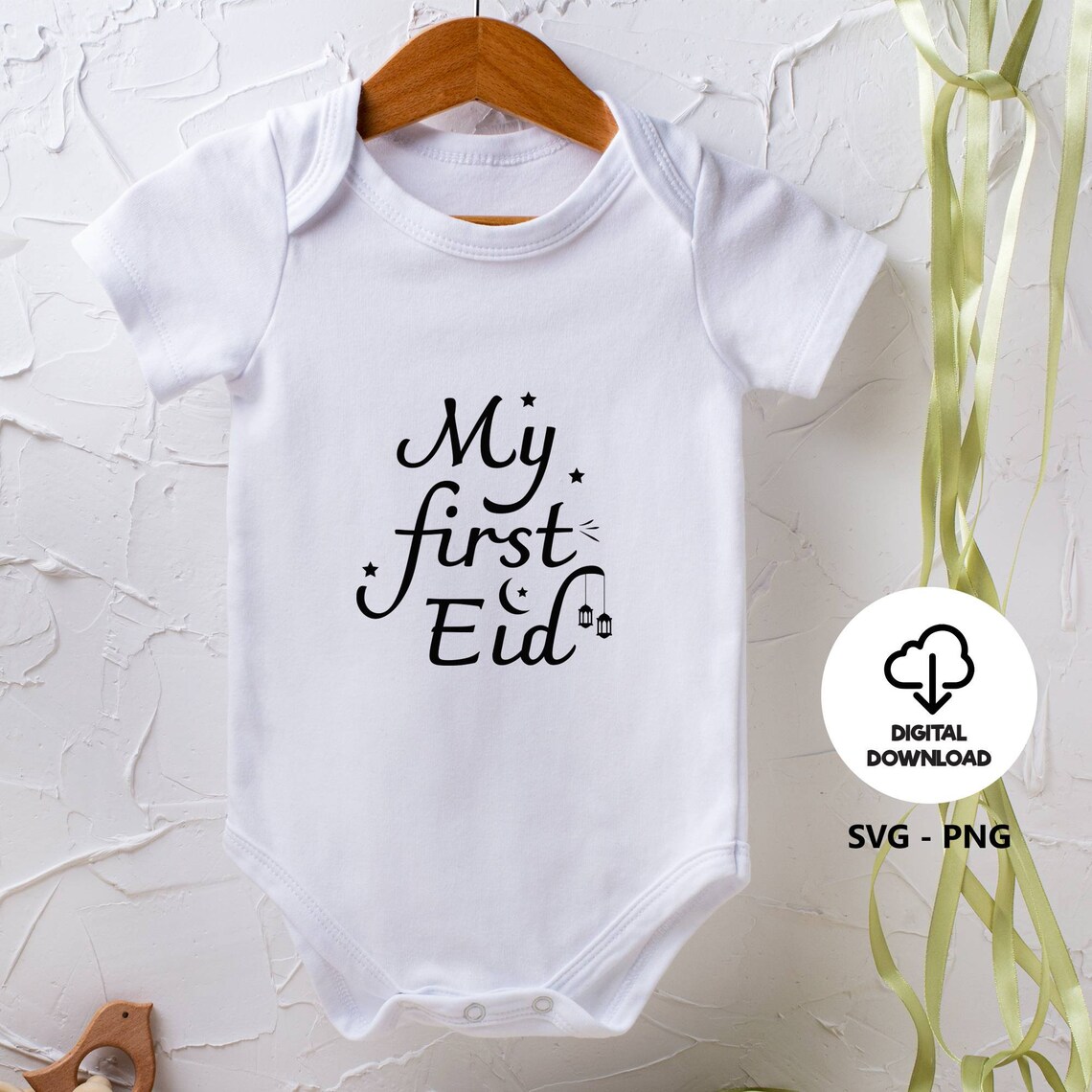 My First Eid SVG , Baby First Eid, Eid SVG and PNG File - Etsy