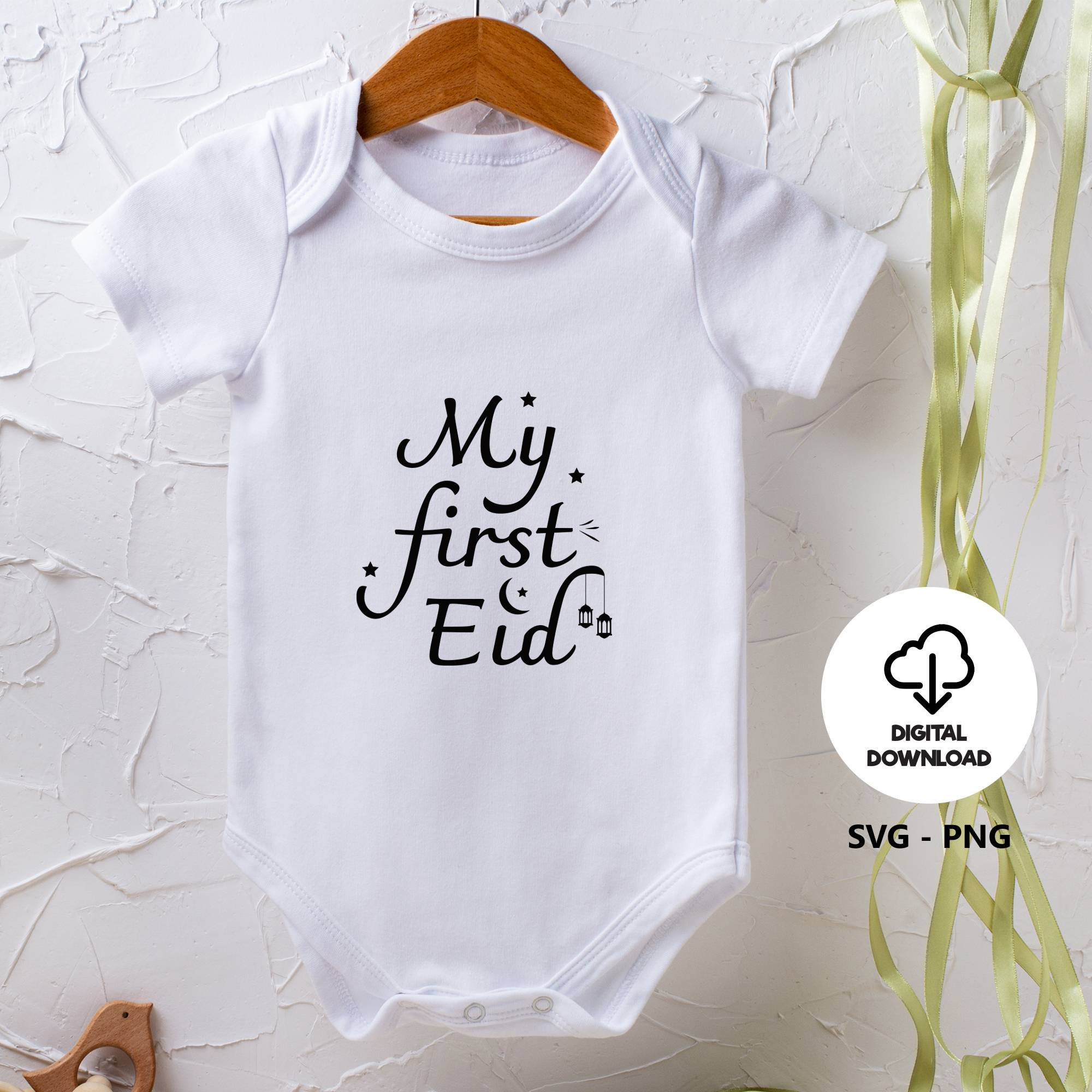 My First Eid SVG , Baby First Eid, Eid SVG and PNG File - Etsy