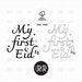 My First Eid SVG , Baby First Eid, Eid SVG and PNG File - Etsy