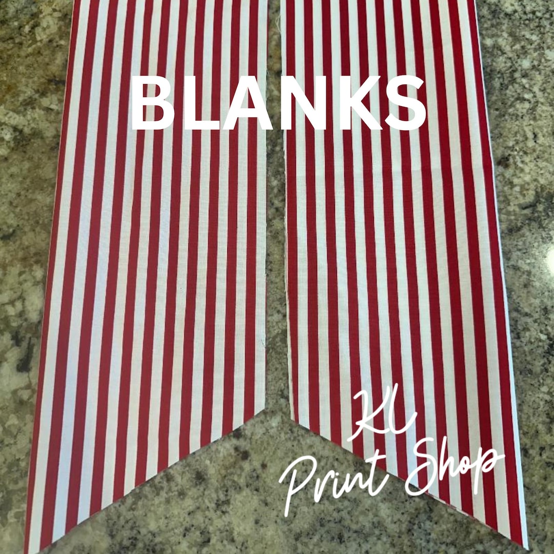 Blanks, Blank Wreath Sash, Blank Sash, Striped Wreath Sash, Sash for ...