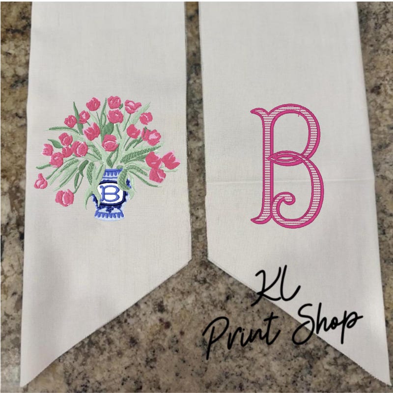 Embroidered Sash - Etsy