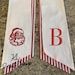 Monogrammed Sash, Santa Sash, Christmas Wreath Sash, Wreath Sash ...