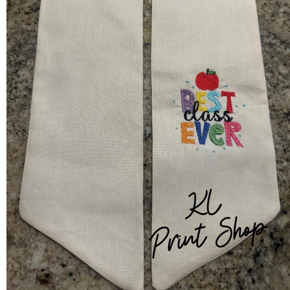 Monogrammed Teacher Wreath Sash, Back to School, Embroidered Wreath ...