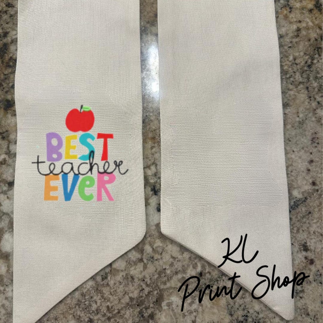 Monogrammed Teacher Wreath Sash, Back to School, Embroidered Wreath ...