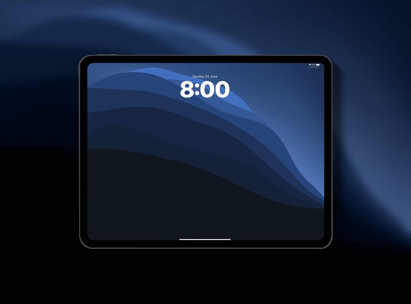 Electric Blue Peaks iPhone and iPad Wallpaper Pack - Etsy