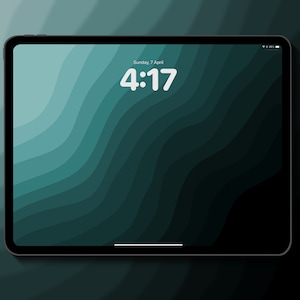 Teal Tides - iPad Wallpaper - Etsy