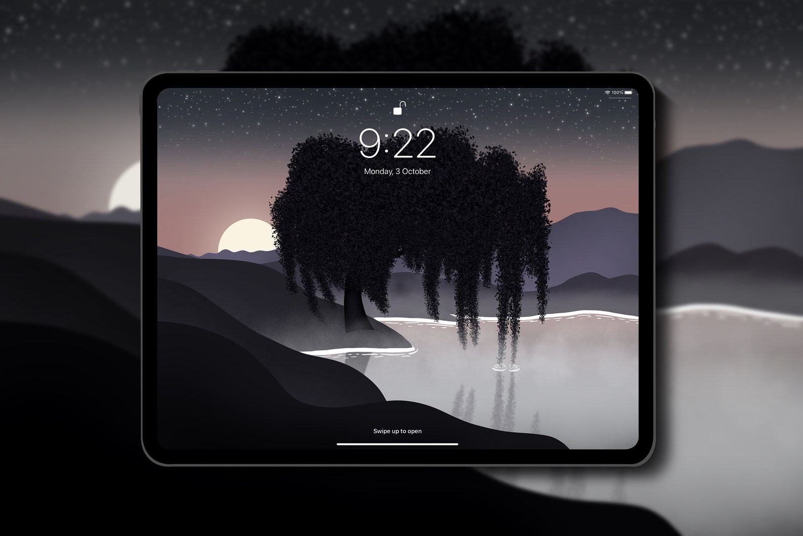 Weeping Willow Lake - iPhone and iPad Wallpaper Pack - Etsy