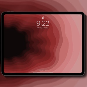 Red Depths - iPhone and iPad Wallpaper Pack - Etsy