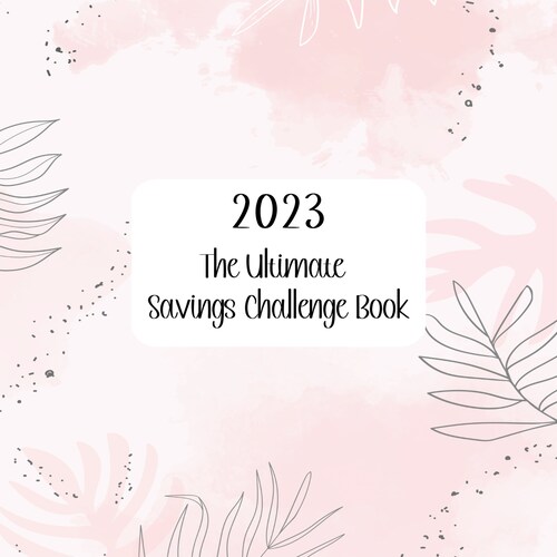 House Savings Challenge - Etsy